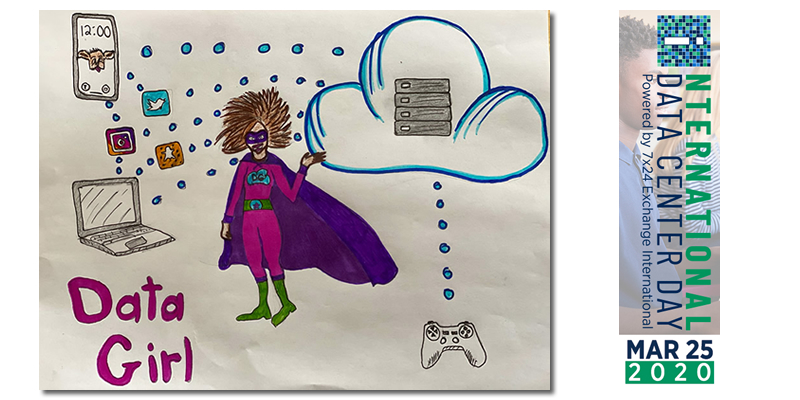 Draw a Data Superhero | International Data Center Day | 7x24 Exchange